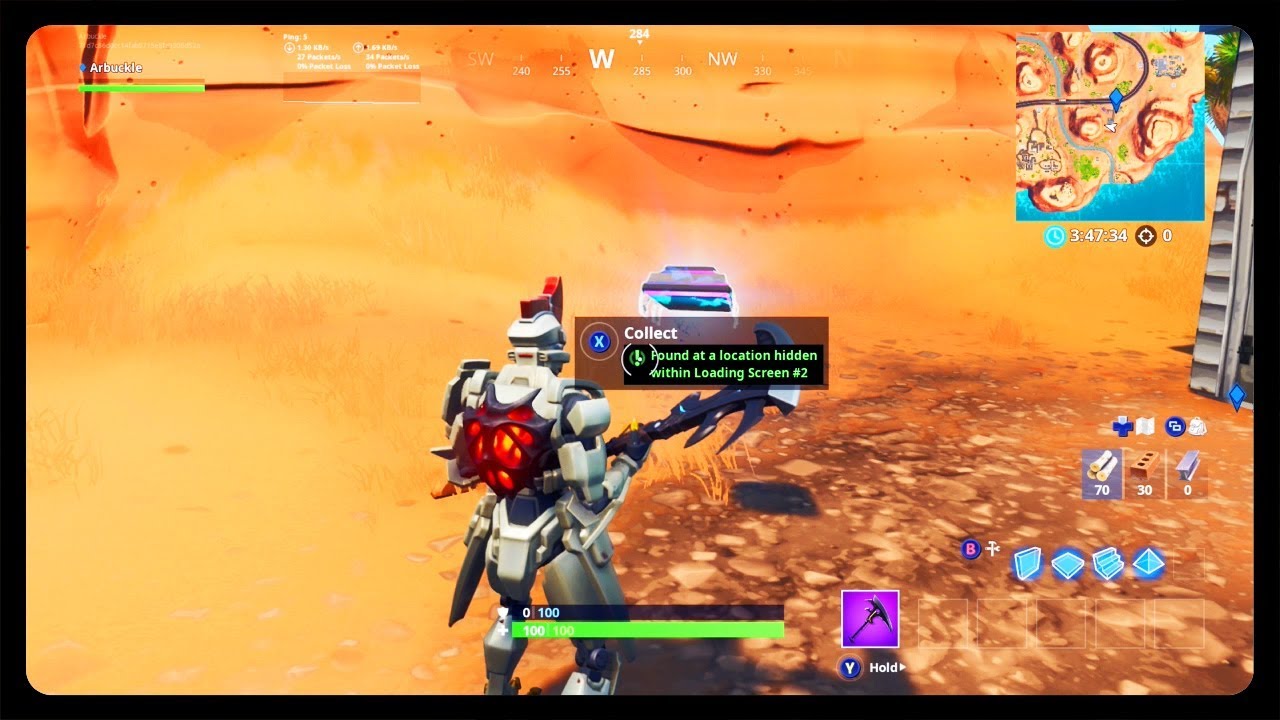 Fortnite Fortbyte #13 Location - Found at a location hidden within ...