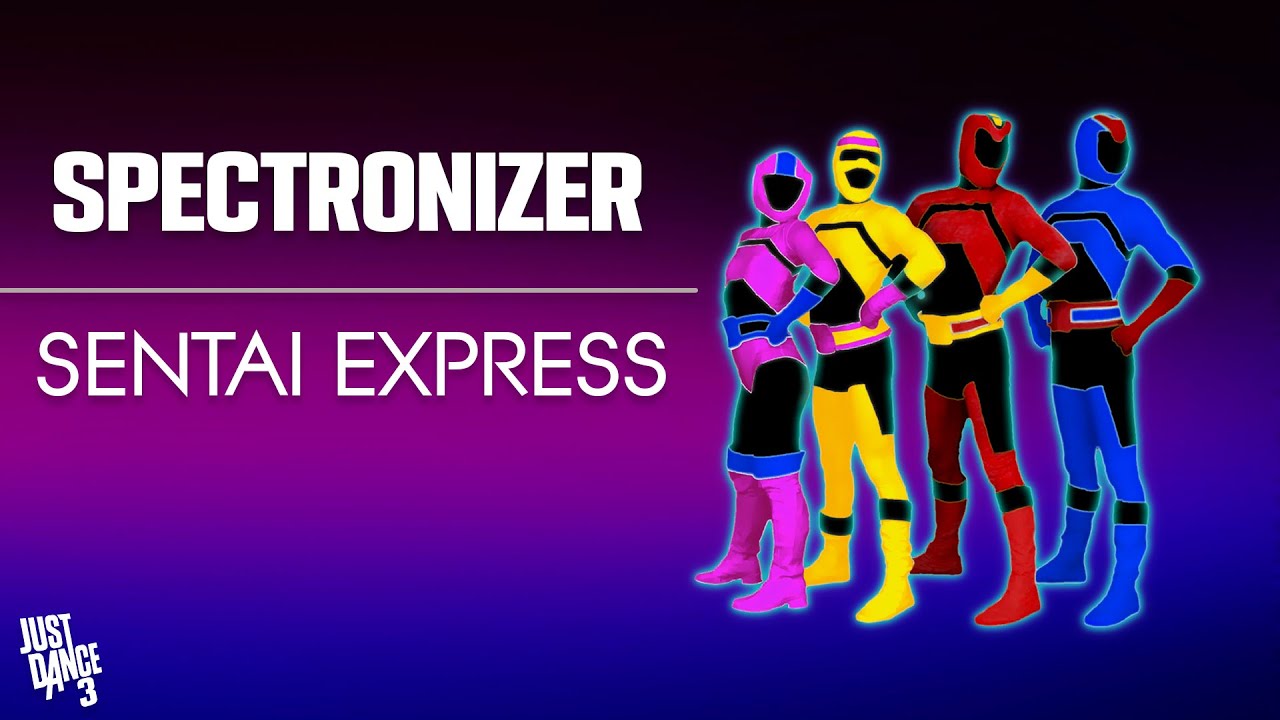 Just Dance 3 - Spectonizer - Sentai Express (5 Stars) - YouTube