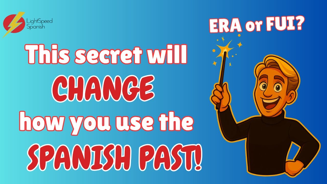 ERA or FUI? This Secret Will CHANGE How You Use the Spanish Past!🤯 ...