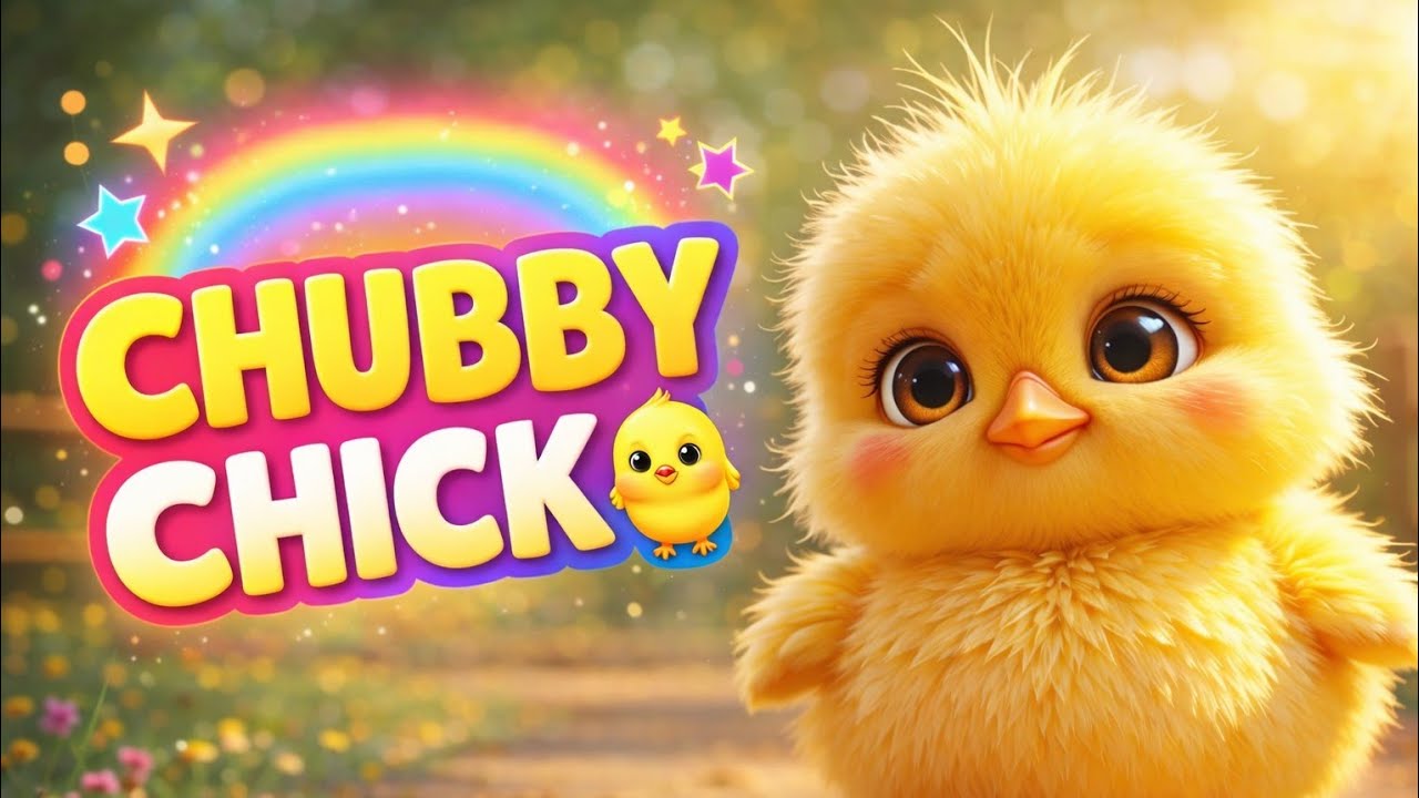Chubby Chick 🐥 | Cheep Cheep Song for Toddlers | Cute Baby Chick Rhyme ...