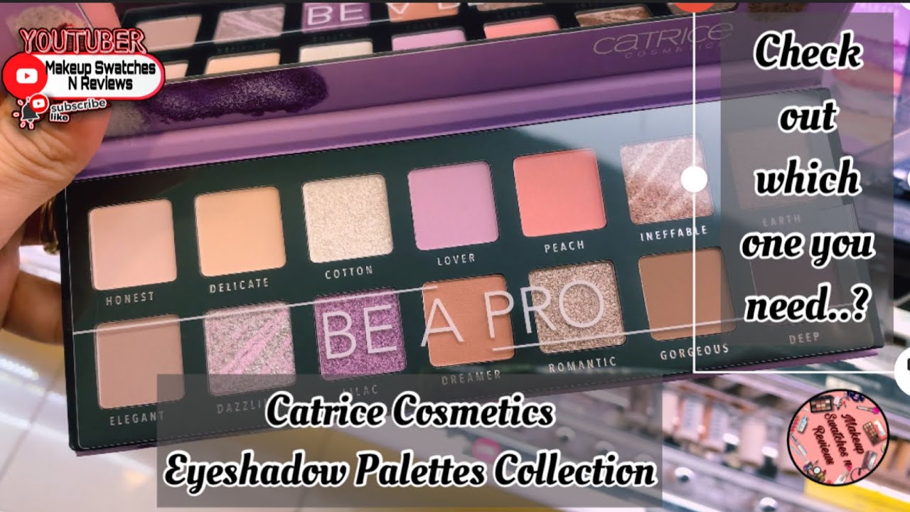 Catrice Cosmetics EyeshadowPalette Full Collection | Catrice Kosmetik ...