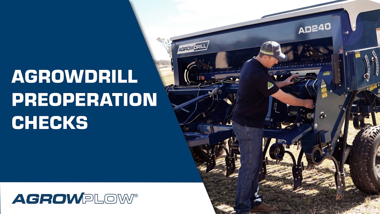 Pre-Operational Seed Drill Checks | Chapter 1 | Agrowdrill User-Guide ...