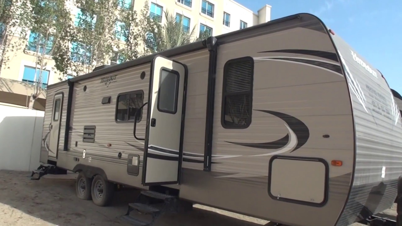 Hideout 2 32 ft Trailer Two bedrooms | Dubai, UAE - YouTube