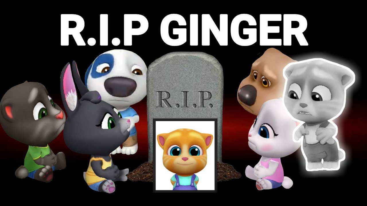 My Talking Tom Friends - AMONG US - R.I.P GINGER - YouTube