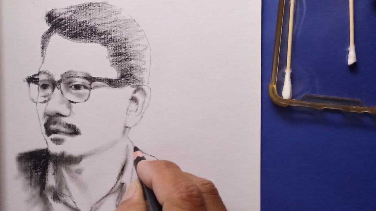 #danielrazon #pencilsketch Bro.Daniel Razon pencil sketch - YouTube