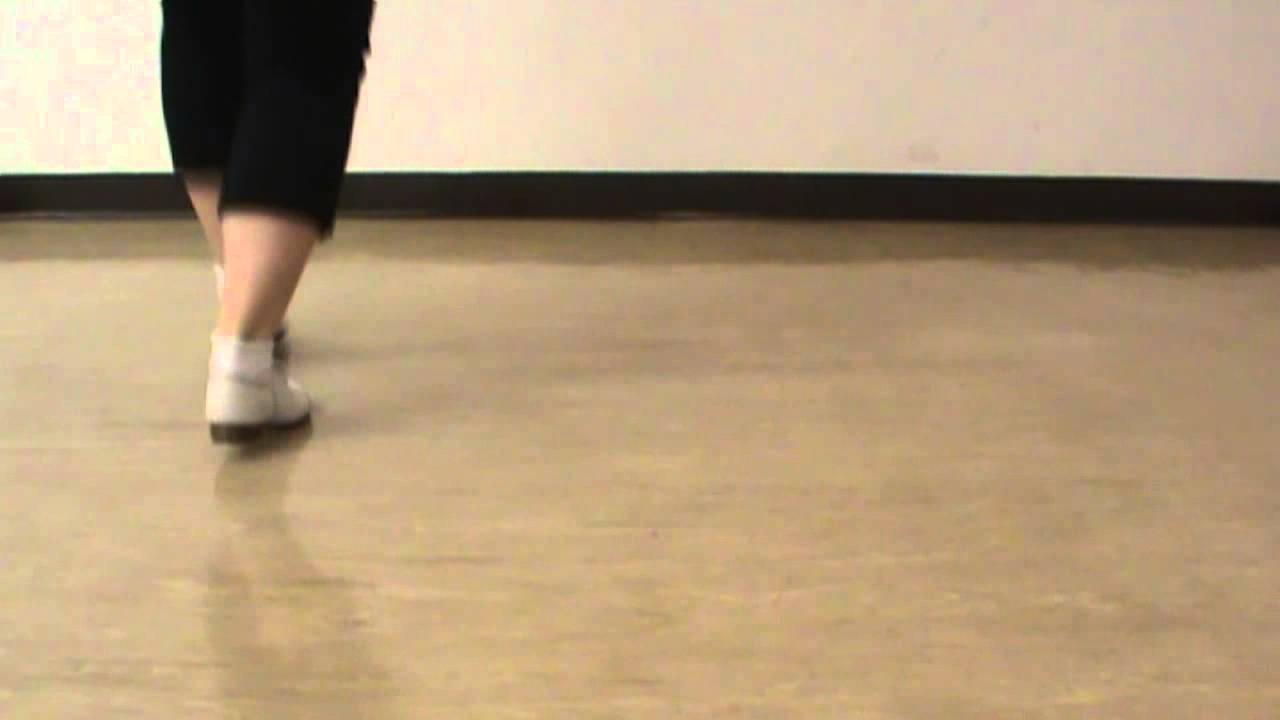 Double Double Sequence - clogging step practice - YouTube