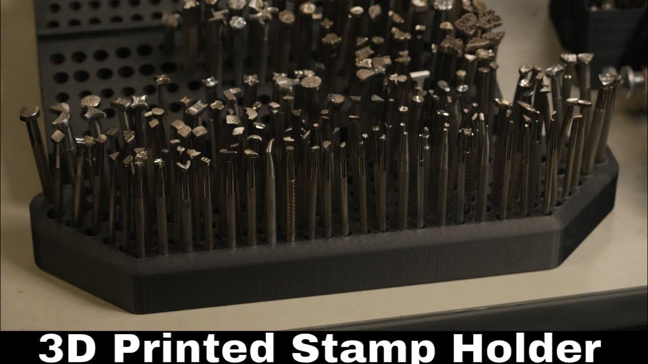 3D Printed Leather Stamp Holders - QIDI X MAX 3 - YouTube