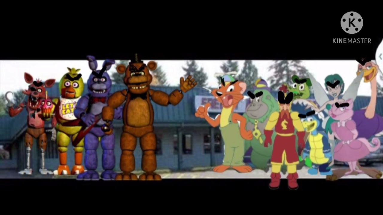 Five nights at Freddy’s vs the banana splits vs toy story Cover five ...