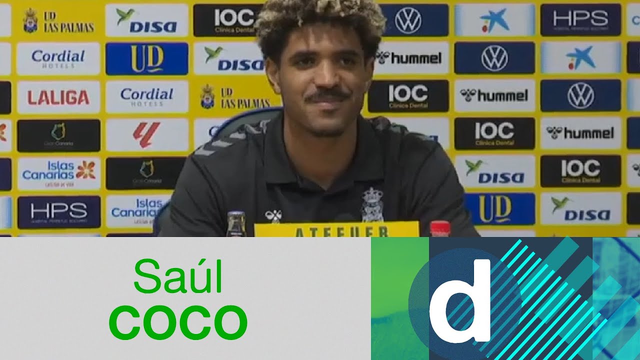 Saúl Coco (UD Las Palmas): "Cuando volví de la primera Copa África era ...
