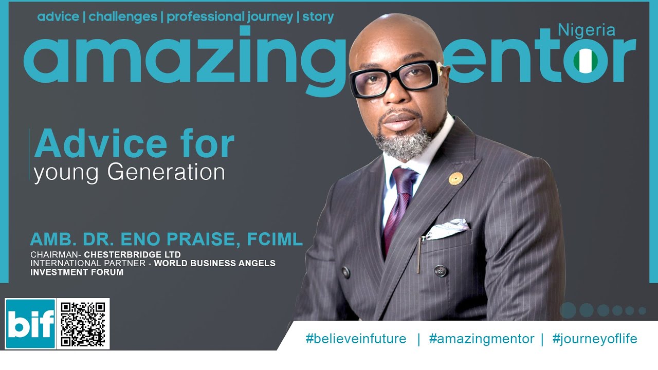 Advice for young generation - Amb. Dr. Eno Praise - YouTube