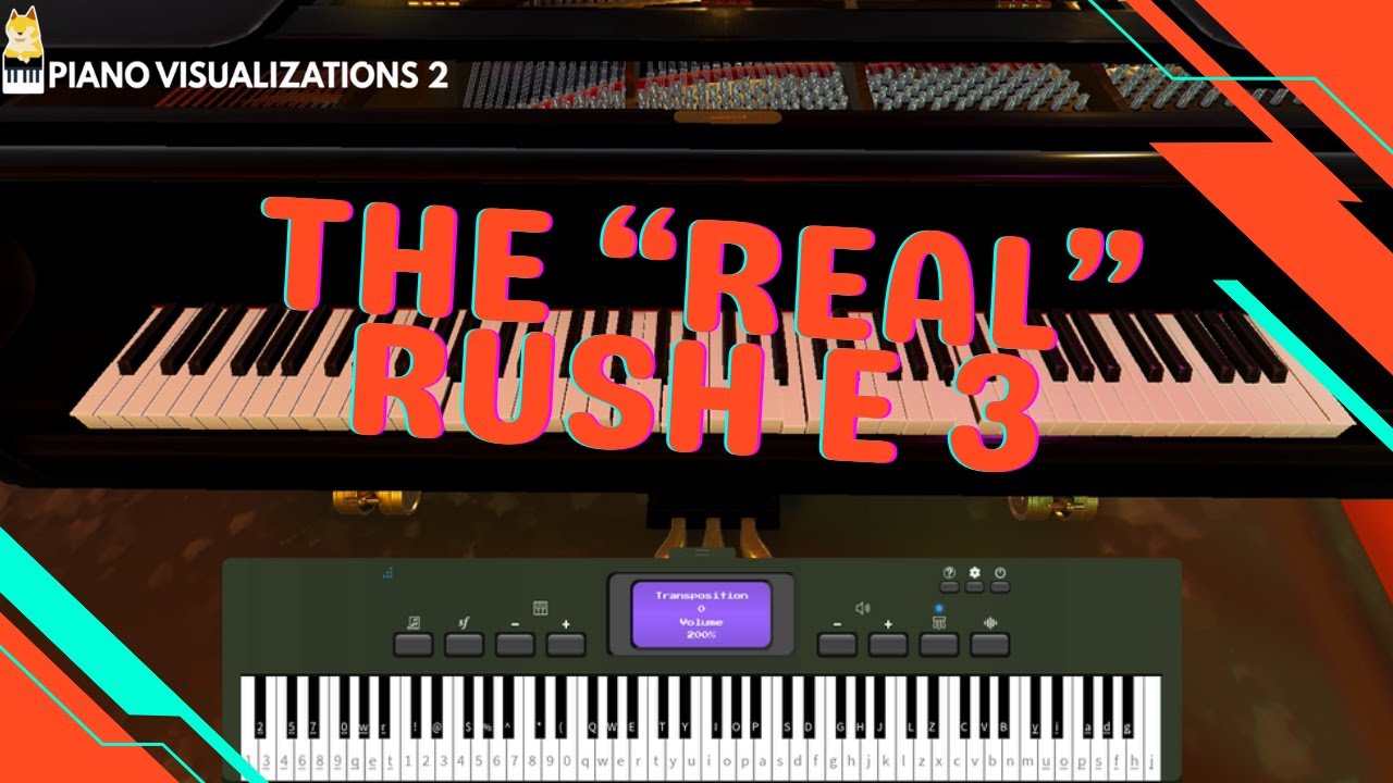 The "Real" Rush E 3 (Impossible Version) - Sheet Music Boss【Roblox ...