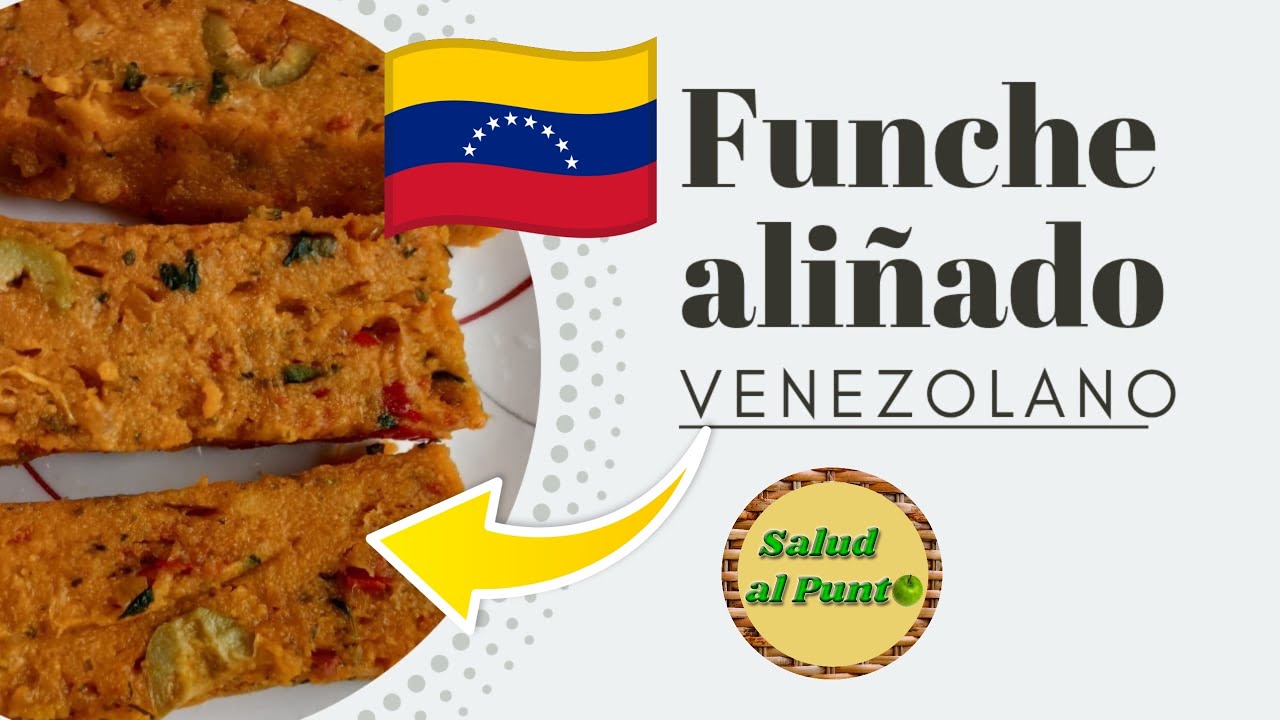 Prepara un Rico Funche Aliñado venezolano - YouTube