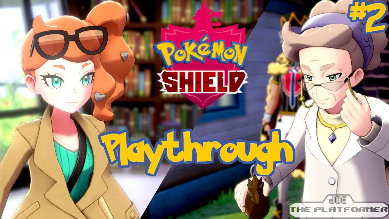 THE PROFESSOR&ASSISTANT! Pokémon Sword Shield Gameplay Walkthrough ...