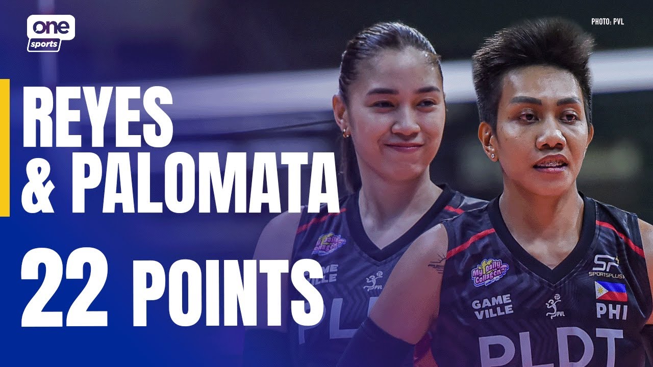 Reyes, Palomata COMBINE FOR 22 PTS for PLDT vs. ZUS Coffee 💥 | 2025 PVL ...