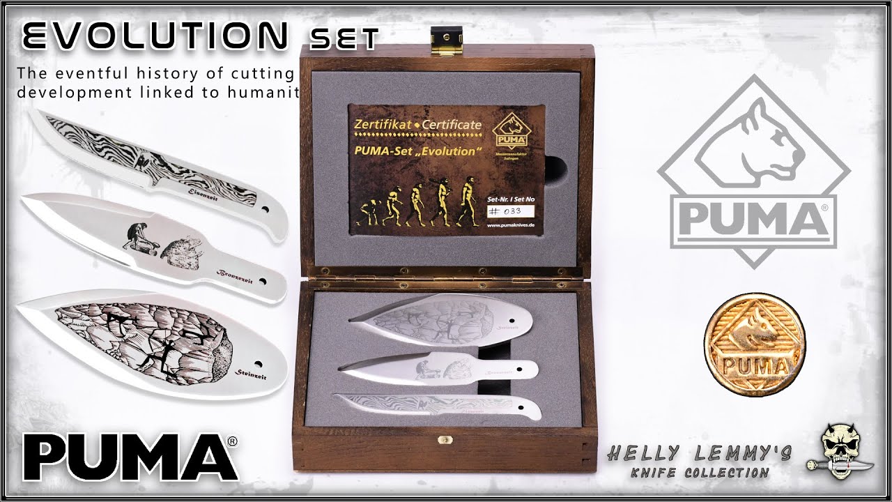 PUMA Knives Evolution set - YouTube