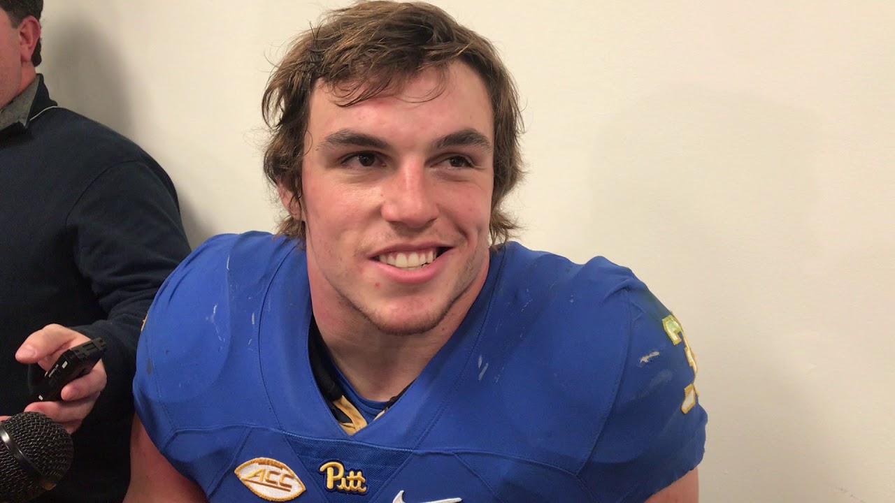 Pitt FB George Aston 11/10/18 | Pitt-Virginia Tech Postgame | PSN - YouTube