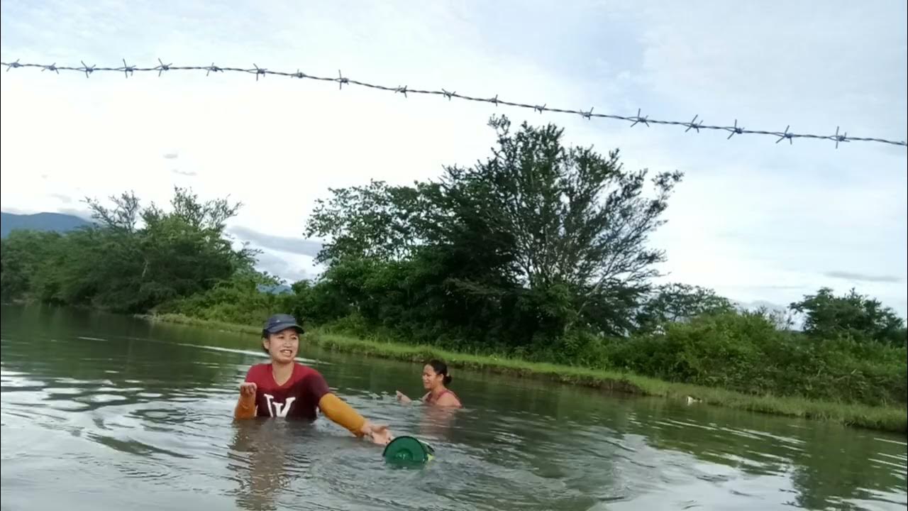 nangapa kami ng tulya sa ilog! ang saya! #viral #food - YouTube
