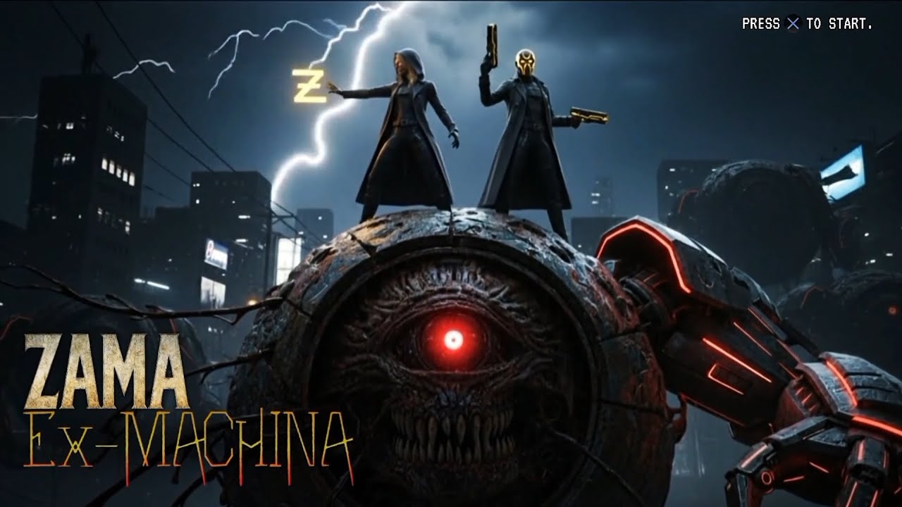 @zama_fhe 𝗭𝗔𝗠𝗔 𝗘𝗫-𝗠𝗔𝗖𝗛𝗜𝗡𝗔 _ A video game concept of Zama's Privacy ...
