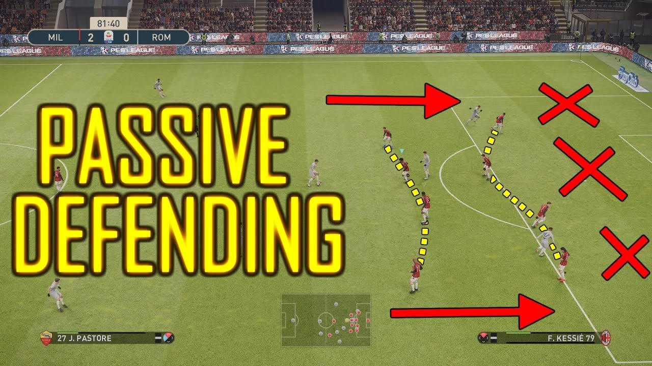 PES 2019 | Passive Defending Tutorial - YouTube
