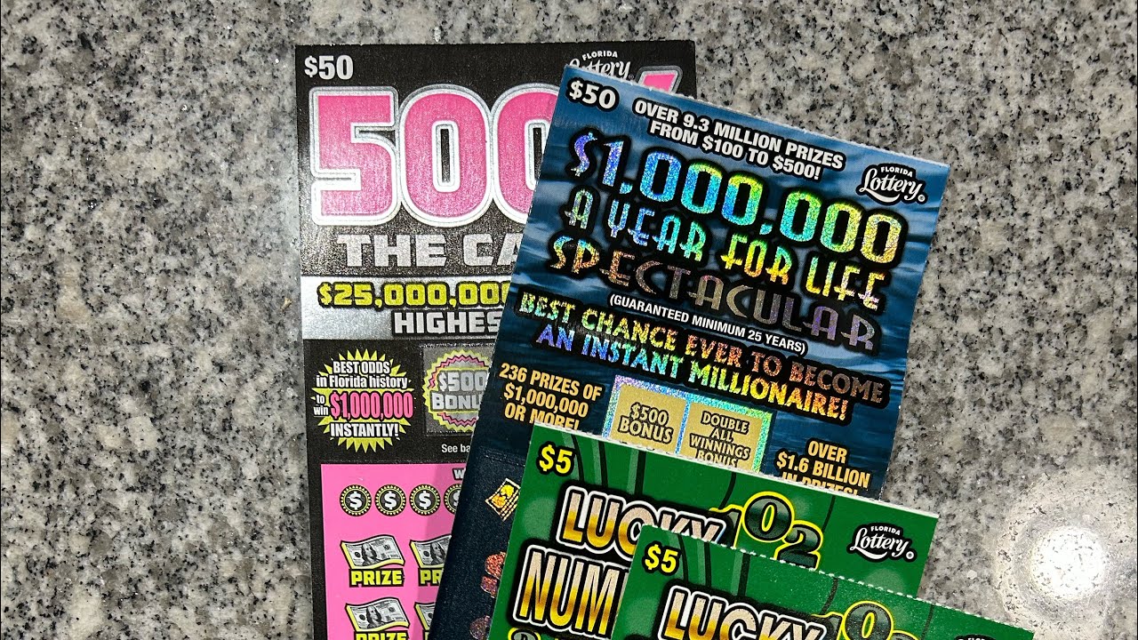 I won on a $50 scratch off!!!!! - YouTube