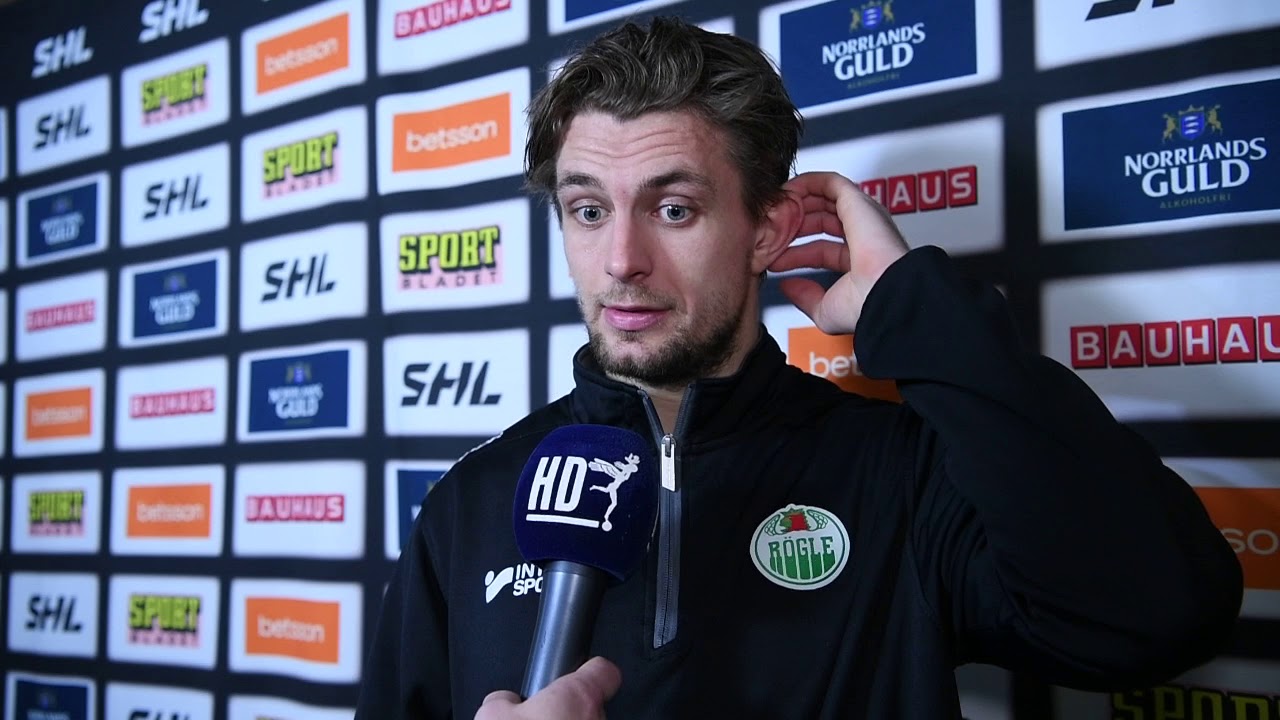 Daniel Zaar efter Åttondelsfinal 1 mot Hv71 - YouTube