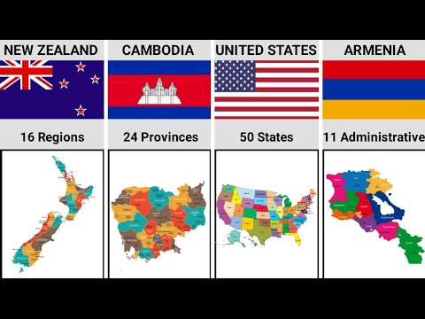 How Many Provinces From Different Countries Part 2 | Times Universe ...