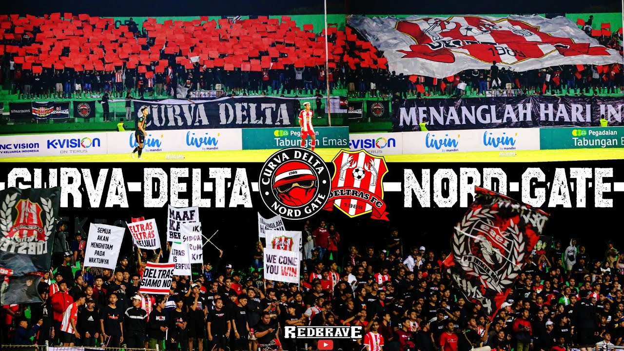 CURVA DELTA NORD GATE X 1989 ( DELTRAS SIDOARJO VS PERSEKAT TEGAL ...