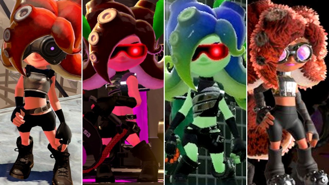 Evolution Of Octolings Enemy In Splatoon Games 2015 2022 YouTube Evolution Of Octolings Enemy In Splatoon Games 2015 2022 YouTube