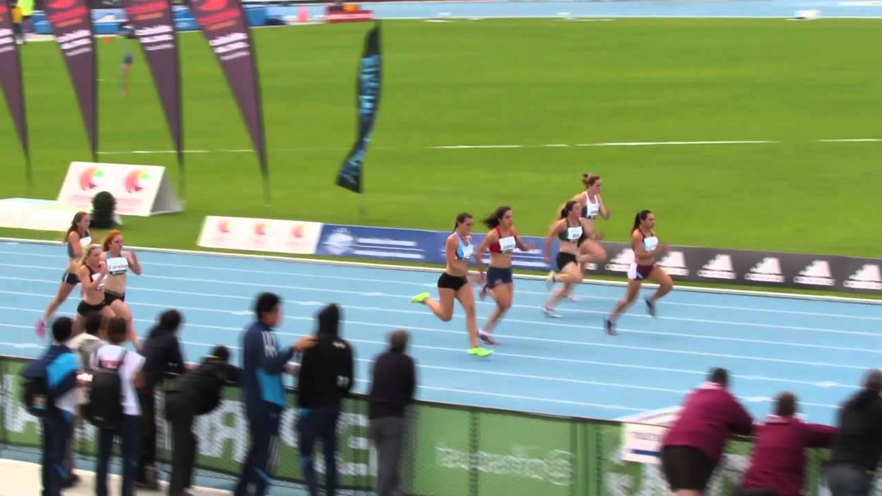 100M H5 Michelle Cutmore 11.84 Australian Athletics Champio - YouTube