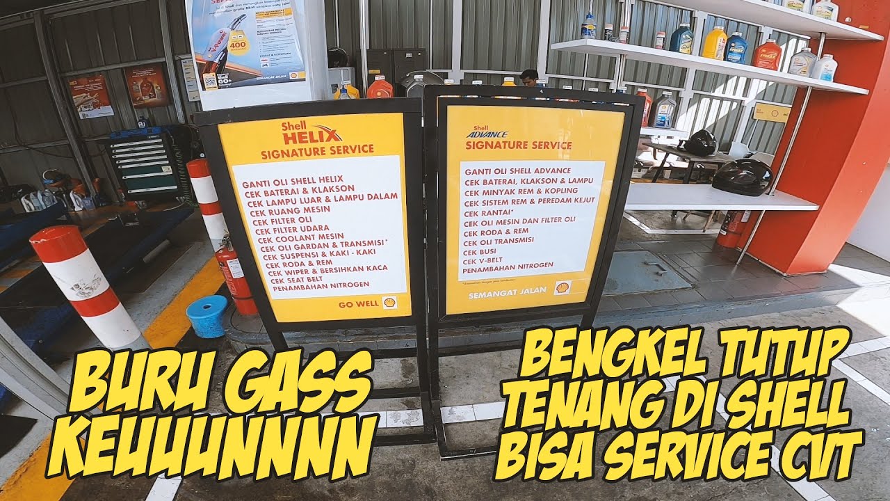 AKHIRNYA SHELL BISA SERVICE CVT || VLOG NMAX - YouTube