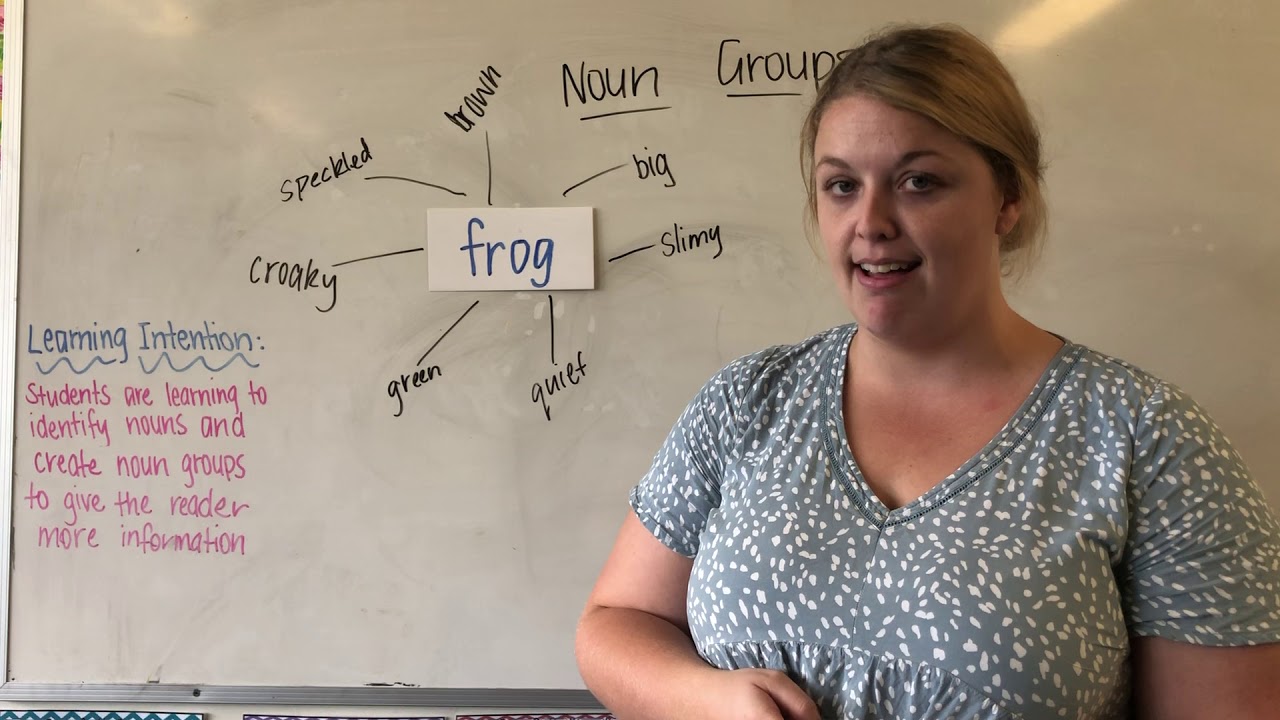 Yr3 Eng Lesson 2 Term 2 - Noun Groups characters - YouTube