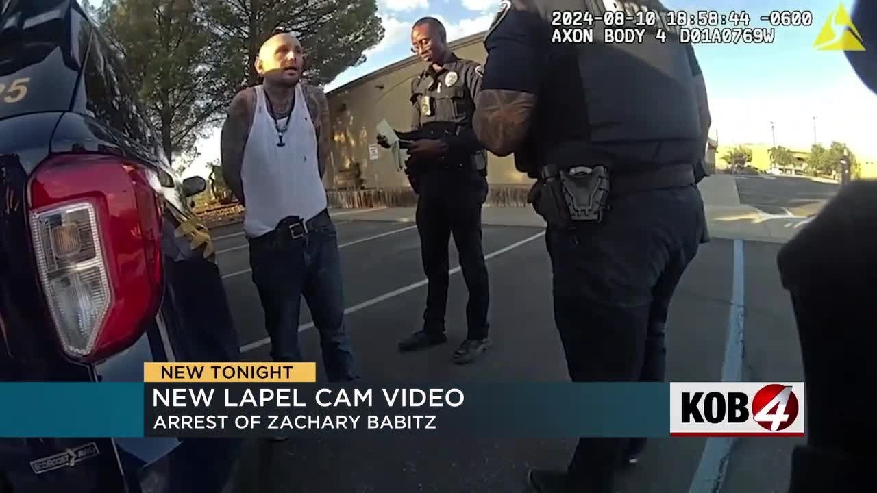 Lapel video shows police arresting Zachary Babitz - YouTube