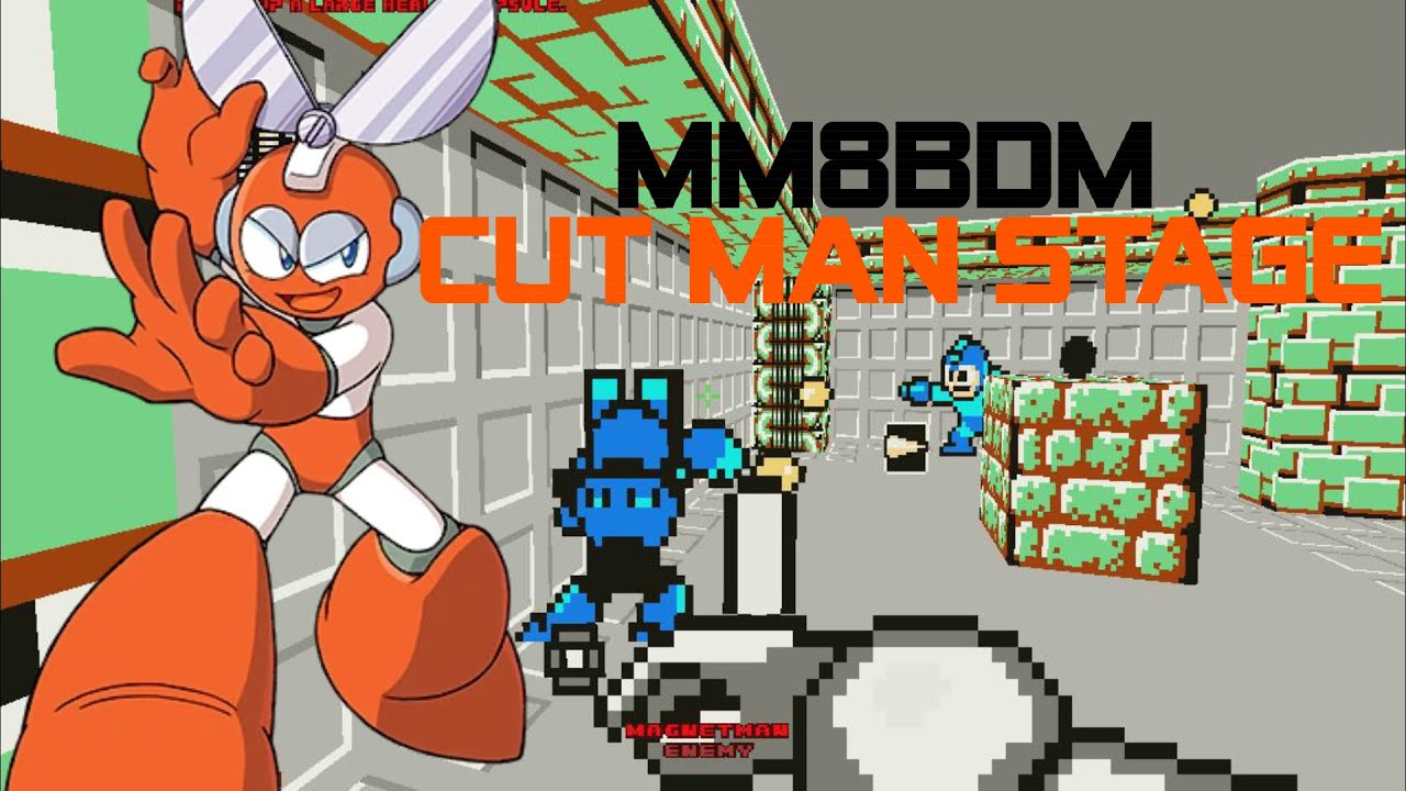 Cut Man's Stage [Mega Man 8-Bit Death Match] V6 - YouTube