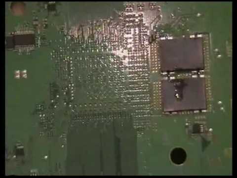 fluxing ps3 bga's+ clamp bending! - GILKSY - YouTube
