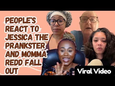 People Reaction To Jessica The Prankster And Her Adoptive Mother Momma Redd Fall Out - Viral Video