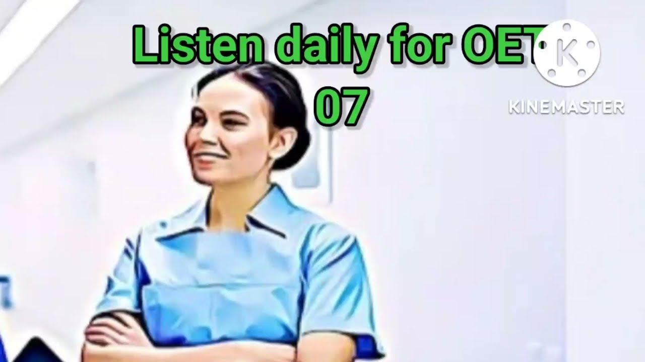 Listen daily for OET PART 07. October 2022 - YouTube
