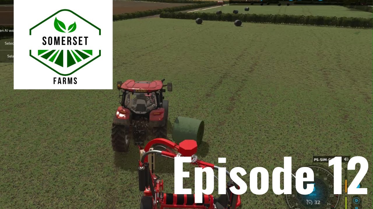 GRASS-WORK AND MORE | FS22 | #12 | Somerset Farms | Farming Simulator ...