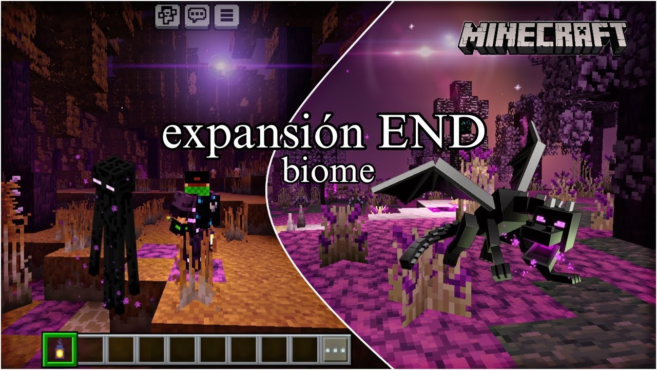 Expansión del END para minecraft bedrock 1.20 & 1.21/Ender awakening mods para Minecraft (ADDON ...