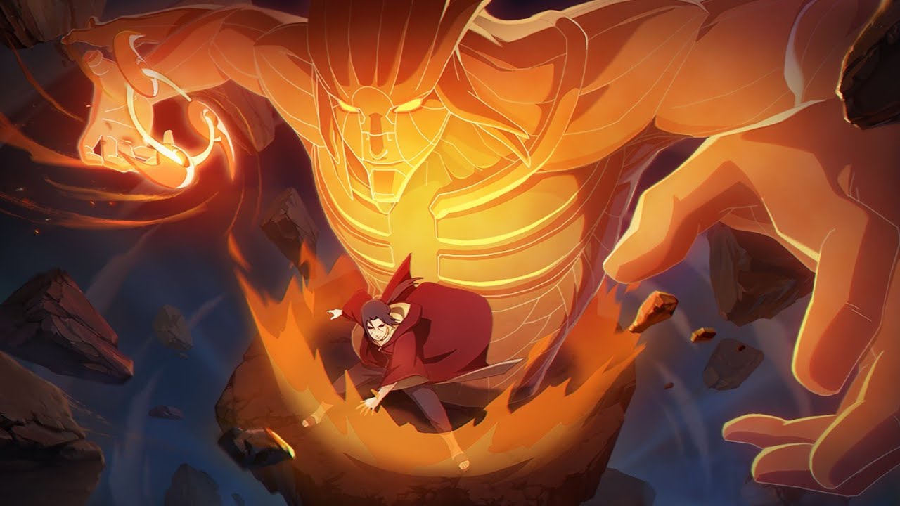 Naruto Mobile: Itachi Edo Tensei - Full skill - YouTube