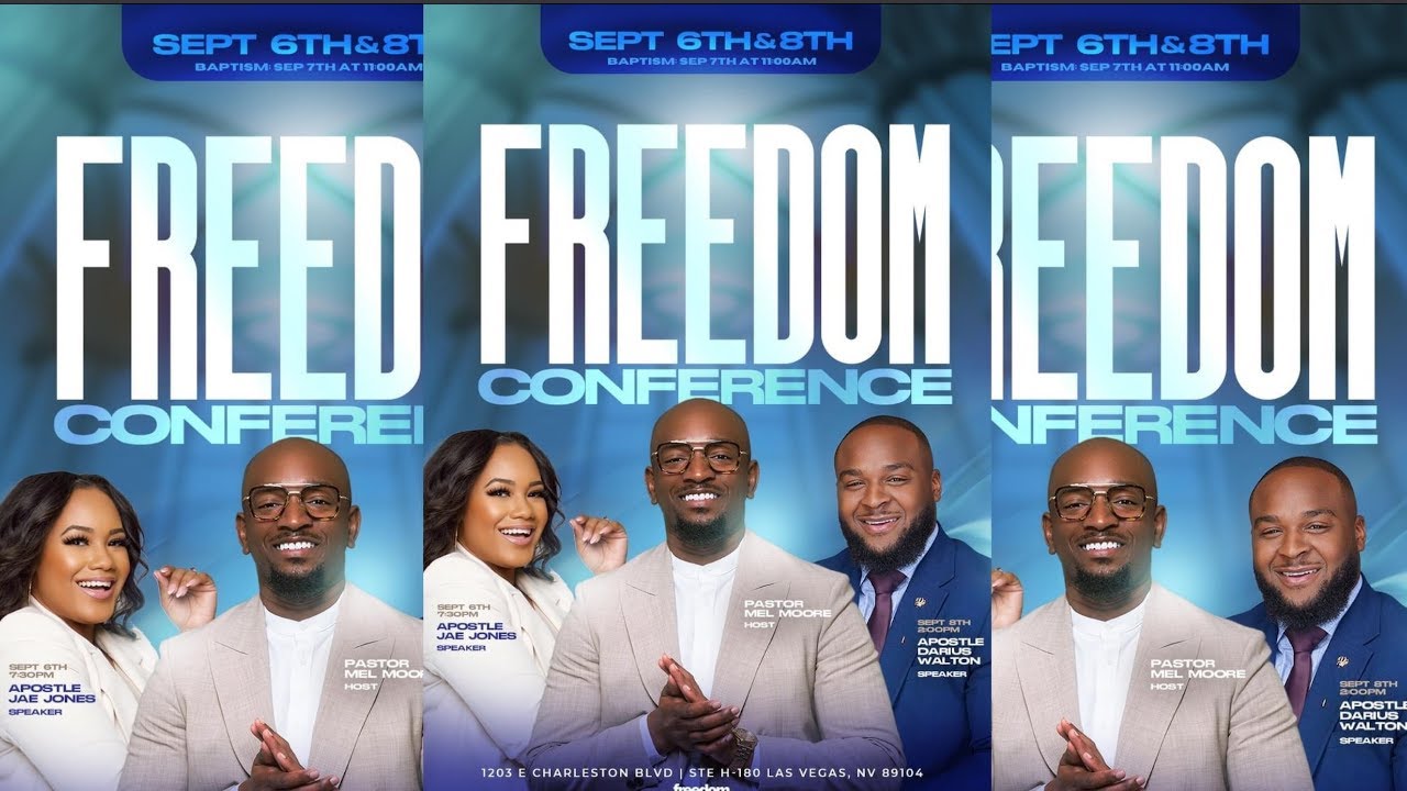 Freedom Conference '24 w/ Apostle Darius Walton - YouTube