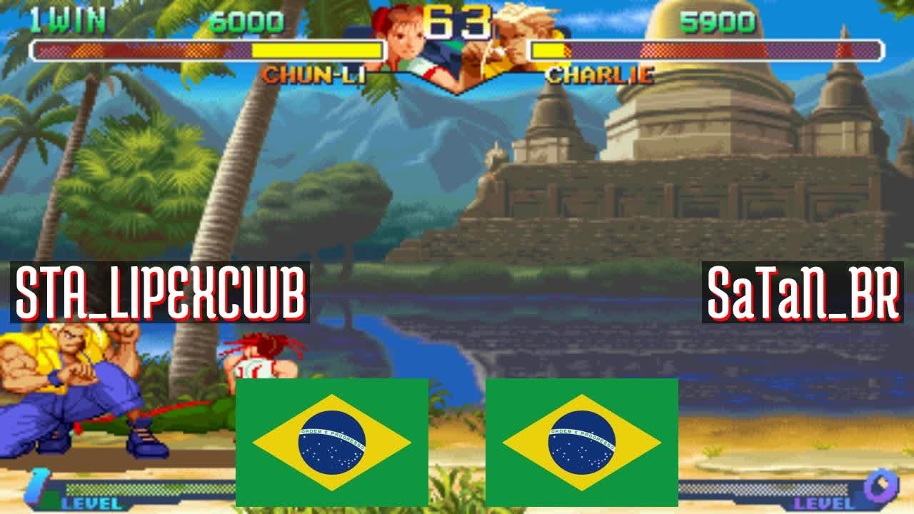 FT5 @sfa2u: STA_LIPEXCWB (BR) vs SaTaN_BR (BR) [Street Fighter Alpha 2 ...