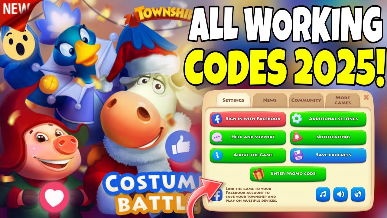 ⚠️NEW UPDATE⚠️ TOWNSHIP PROMO CODES IN JANUARY 2025 - TOWNSHIP CODES ...
