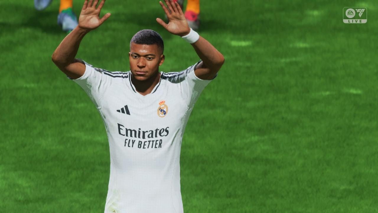 EA SPORTS FC 25 Real Madrid vs Real Madrid PS5 Pro 4k online match ...