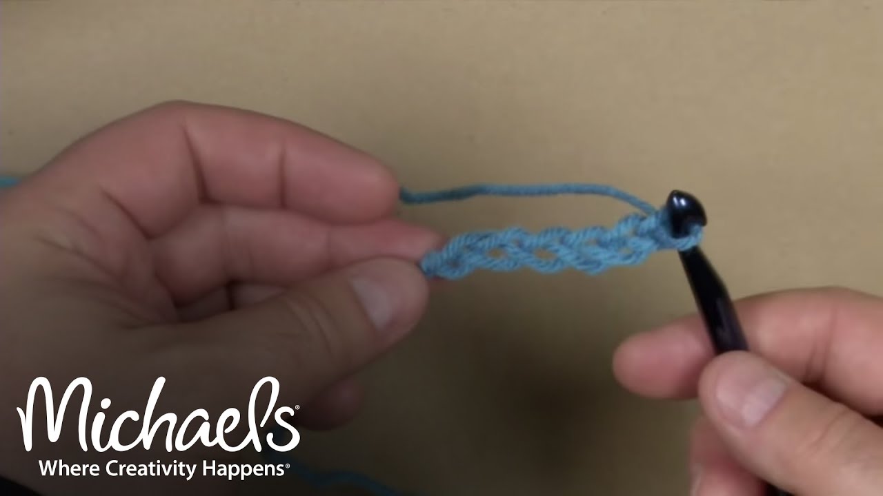 Crochet 101: Creating a Basic Chain | All Things Yard | Michaels - YouTube
