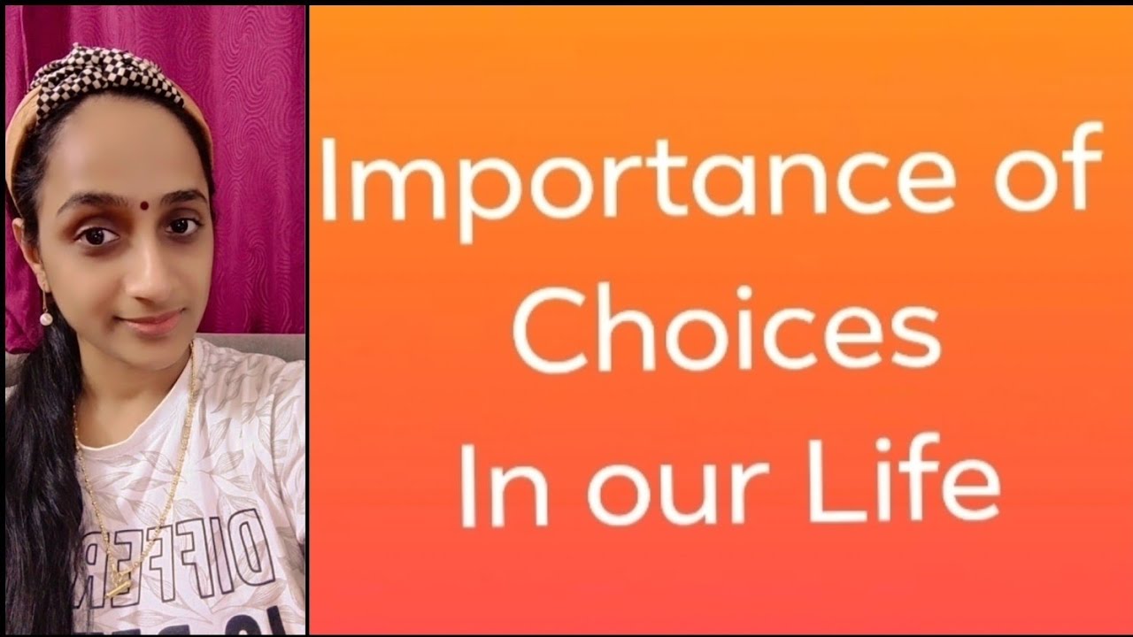 importance of choices..#opinion#choices #choice #life#findingus # ...