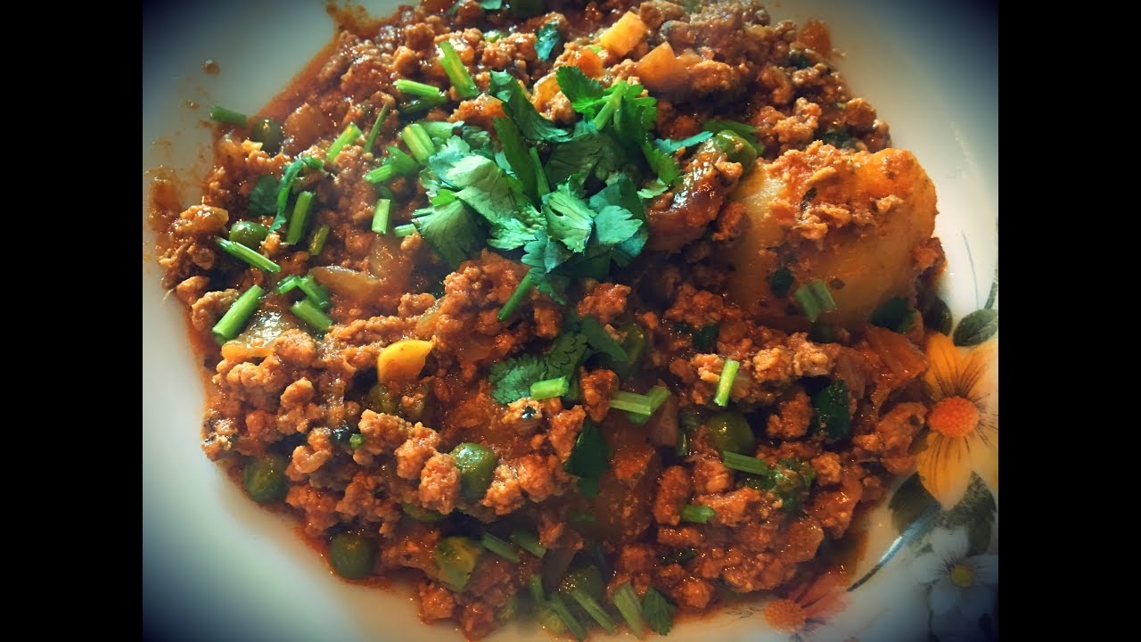 How to make mince meat curry / keema. | Soriya's Kitchen - YouTube
