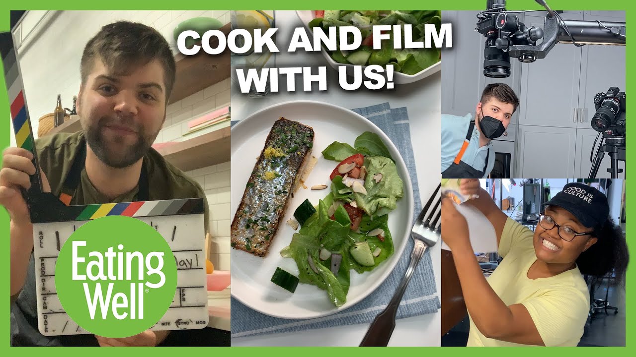 Filming 20 Recipe Videos for EatingWell! | Behind the Scenes - YouTube