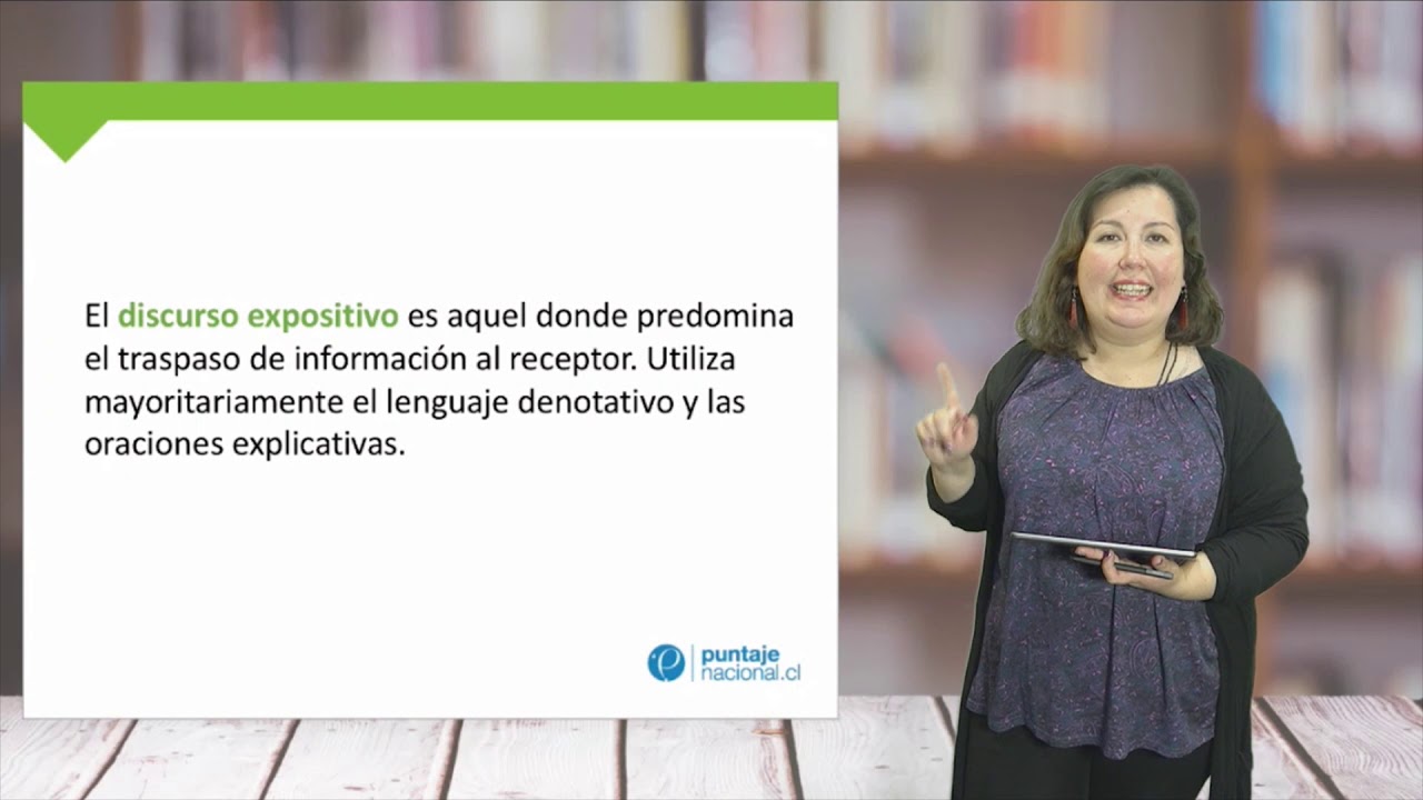 Lenguaje - Discurso Expositivo II - Clase N°10 2019 - YouTube