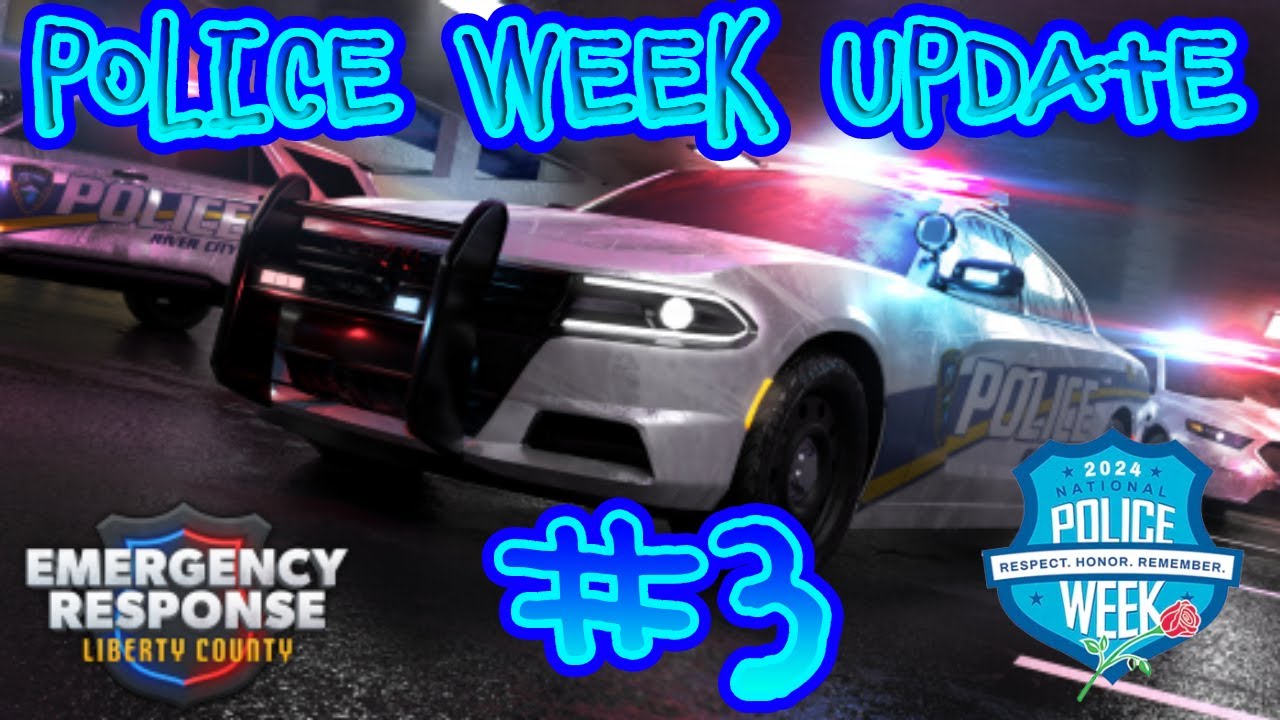 New update for ERLC (Police week update event) - YouTube