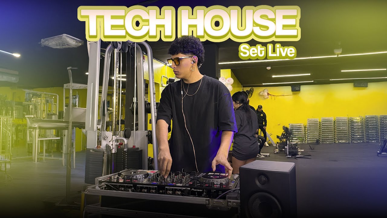 TECH HOUSE - SET LIVE - DJ COCO (Lets Go, Set Me Free, NY, Satisfaction ...